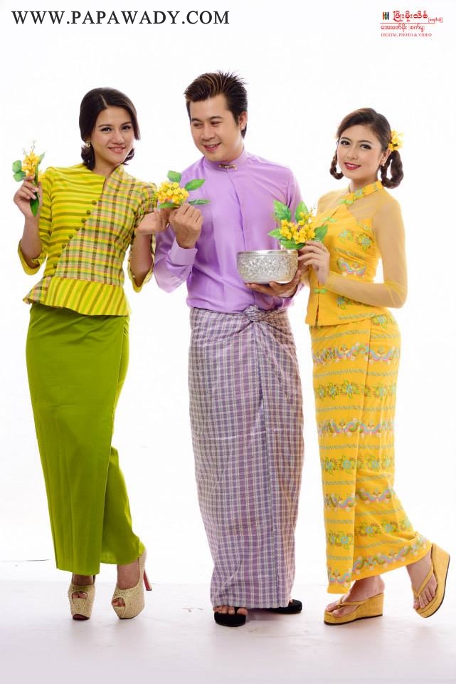 Happy New Year : Myanmar Thingyan Fashion Photoshoot