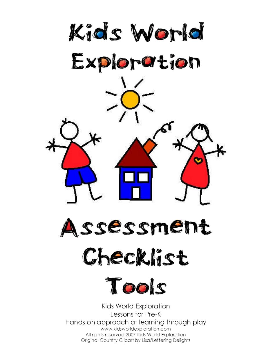 Learning and Teaching With Preschoolers: Assessment Tools