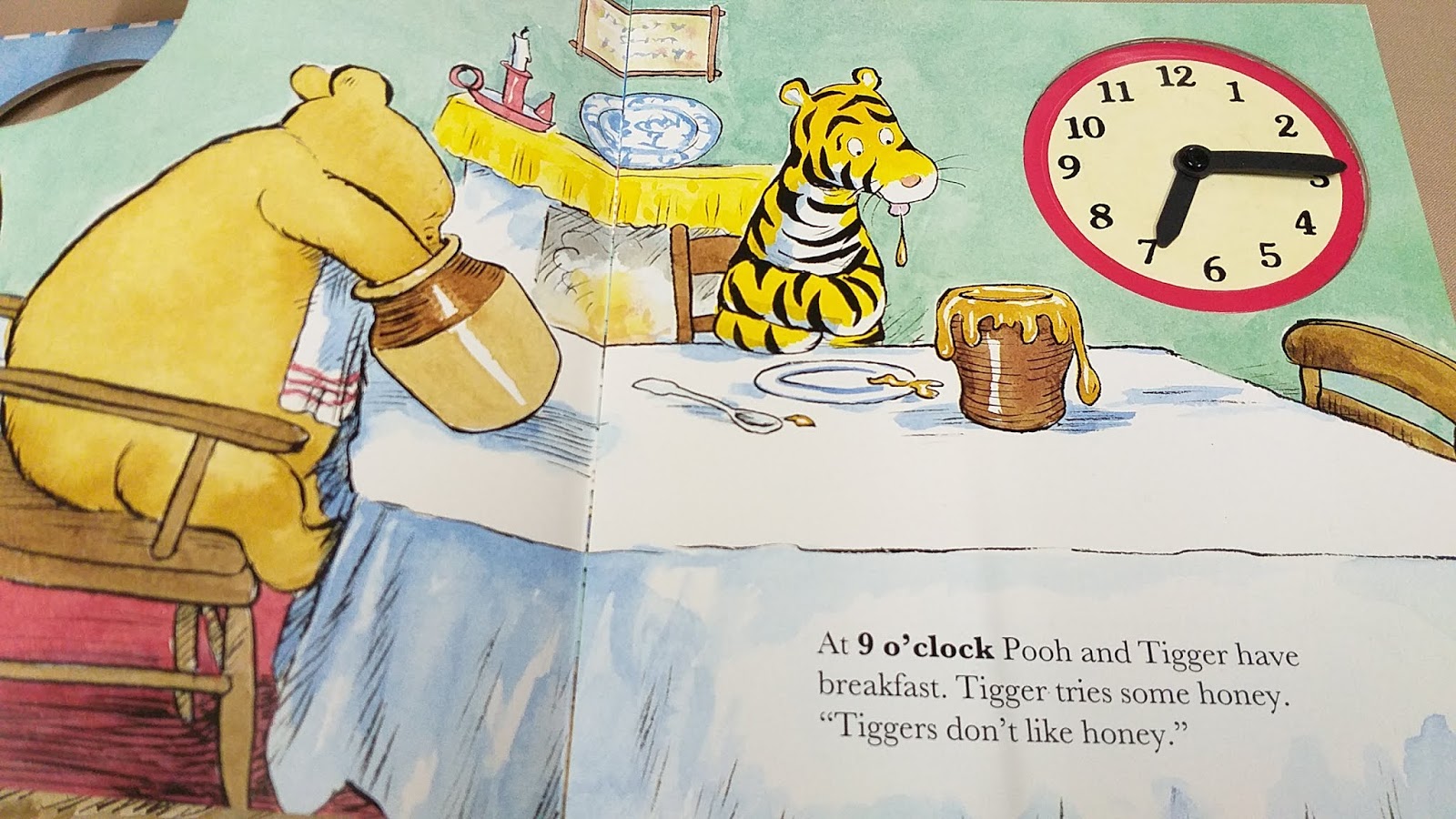 Kid Books Blog: 299.Tell the Time with Pooh