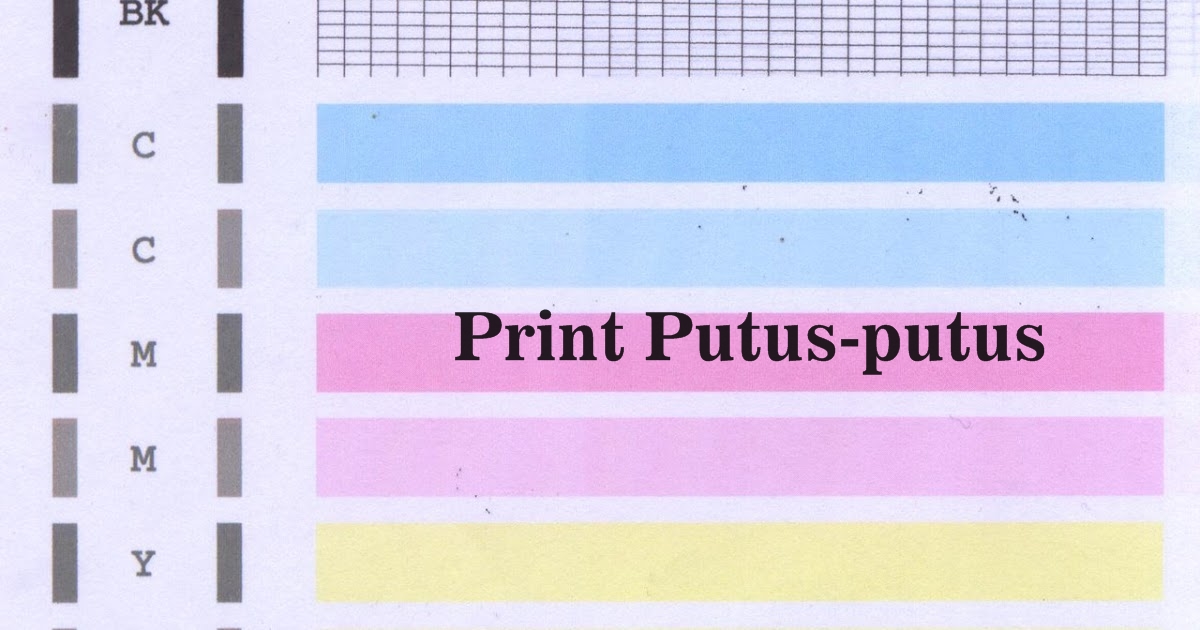 Cara Mudah Mengatasi Hasil Print Putus-putus - Cara Sunda