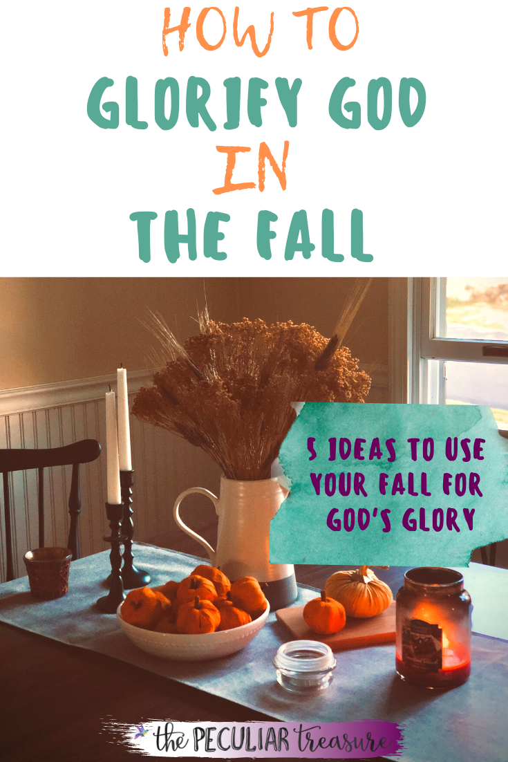 The Peculiar Treasure: How to Glorify God in the Fall