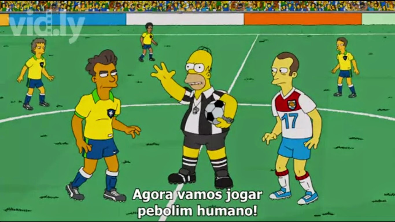 O dia que a terra parou: SIMPSONS Copa do Mundo Brasil Brazil 2014 ...