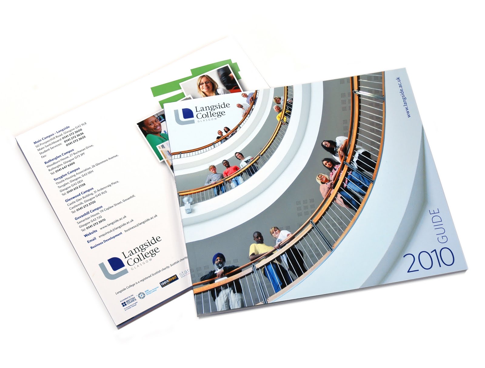 reflexblue.co.uk: Langside College prospectus short-listed for ...