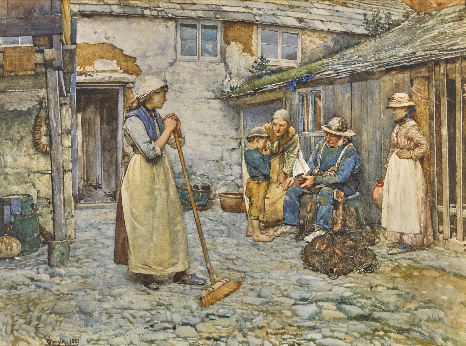 Walter Langley | Genre painter | Tutt'Art@ | Pittura * Scultura ...
