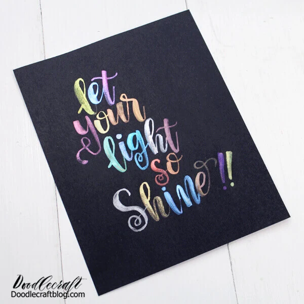 How to Make Color Shift Watercolors Tutorial