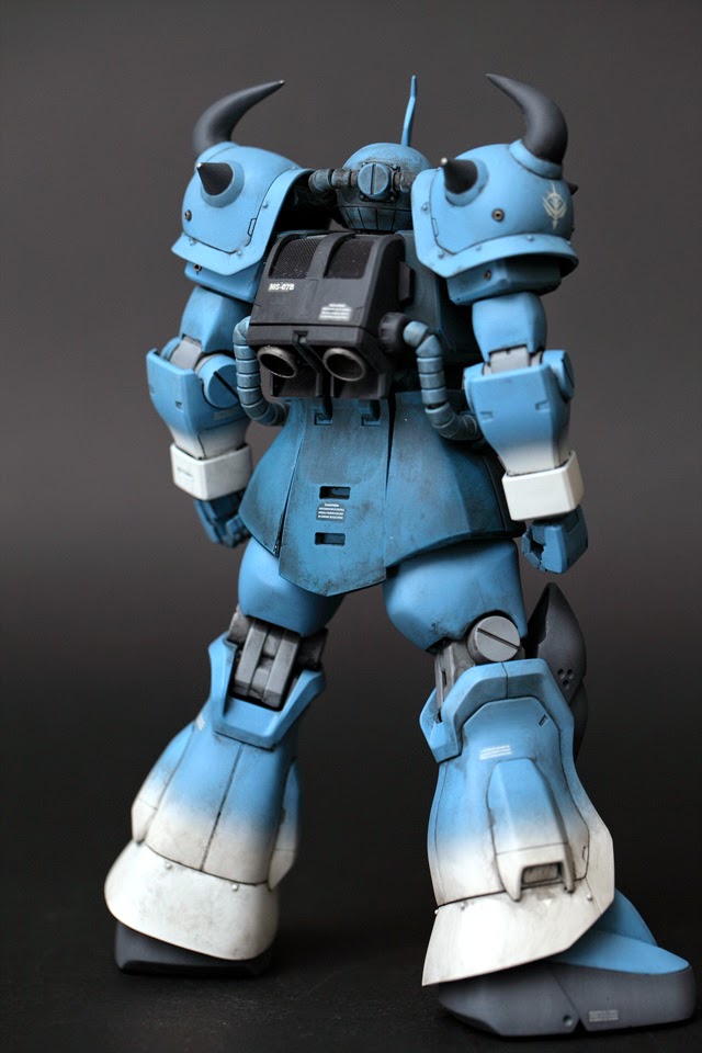 Custom Build: MG 1/100 Gouf Custom "Detailed"