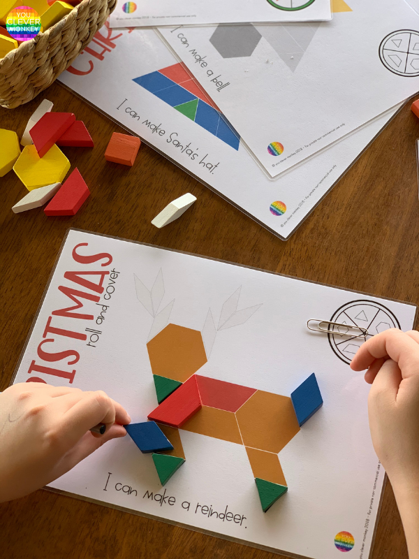 CHRISTMAS SPIN AND COVER MATS | you clever monkey