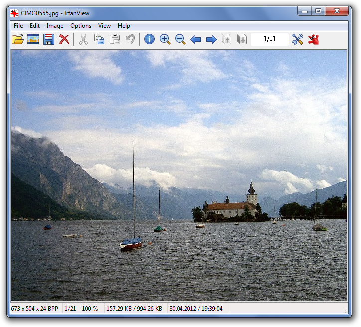 Melihat dan mengolah gambar dengan IrfanView | Dahaware