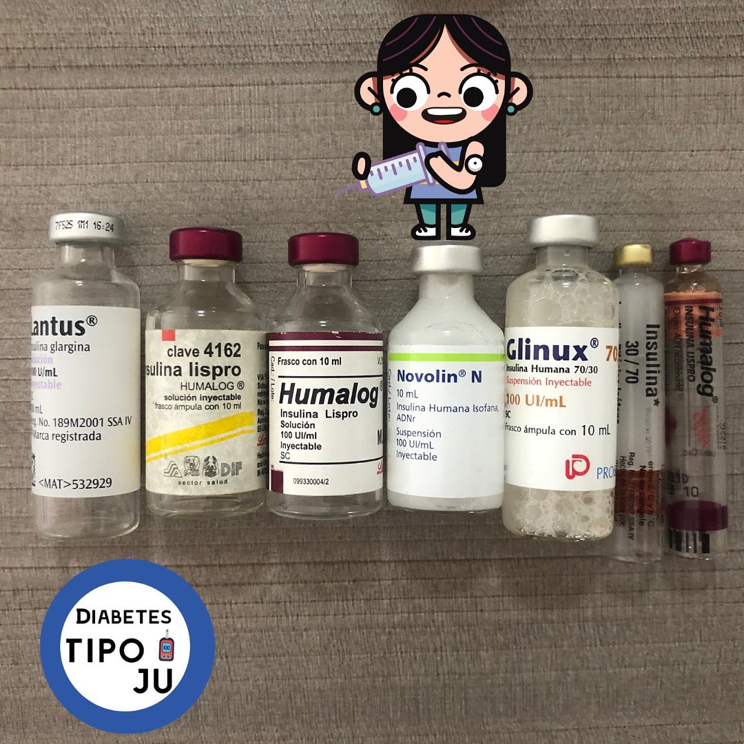 Tipos de insulina por fabricante y su vida útil una vez que se hayan ...