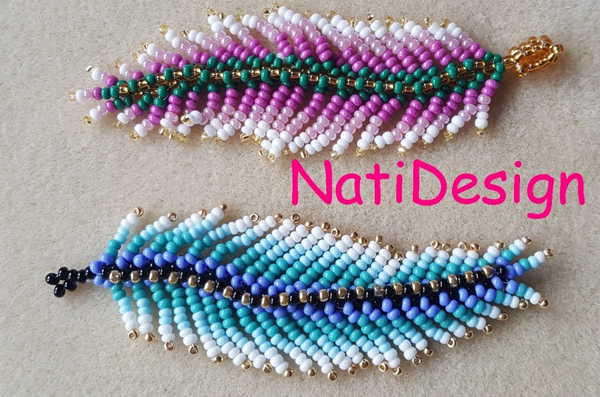 More Beaded Feather Jewelry Tutorials / The Beading Gem