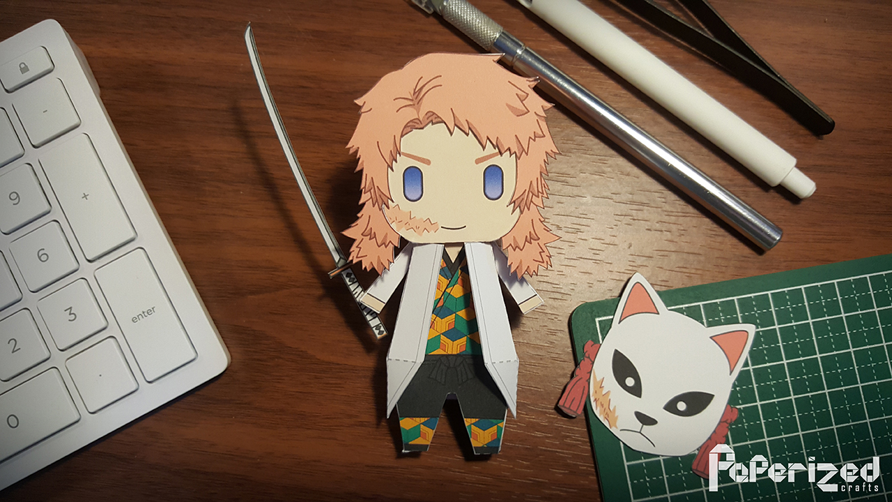 Demon Slayer: Sabito Papercraft | Paperized Crafts