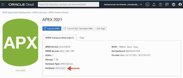 Dimitri Gielis Blog Oracle Application Express Apex Setup And Configure The Apex