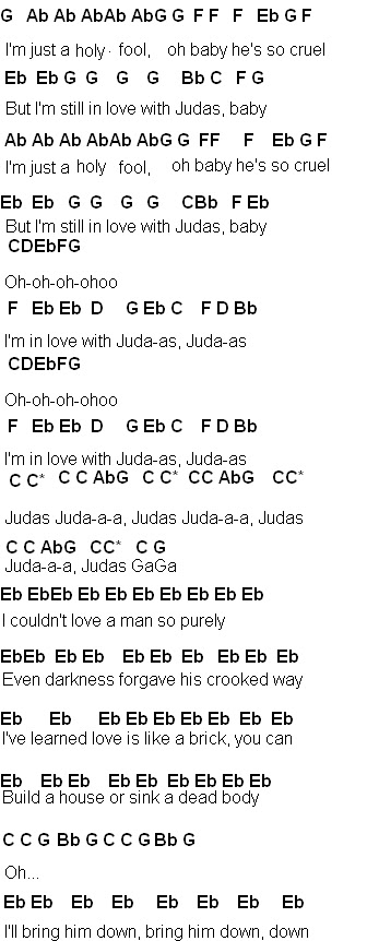 Flute Sheet Music: Judas