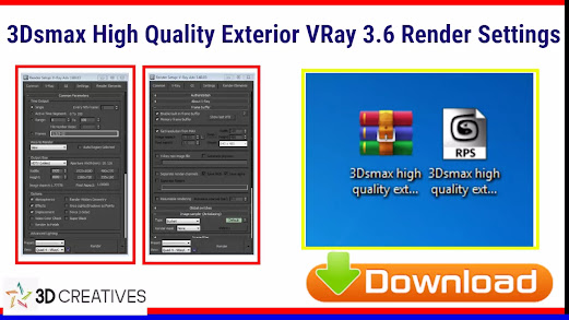 3Ds Max Vray 3.6 Render Settings Exterior » 3D LECTURE