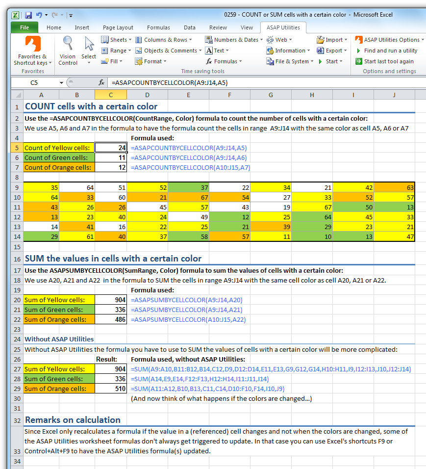 Mis Apuntes de Excel: ASAP Utilities. Acelerando el trabajo con Excel.