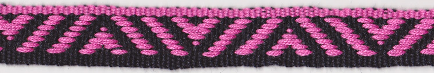 Durham Weaver: Band weaving with 7 pattern threads