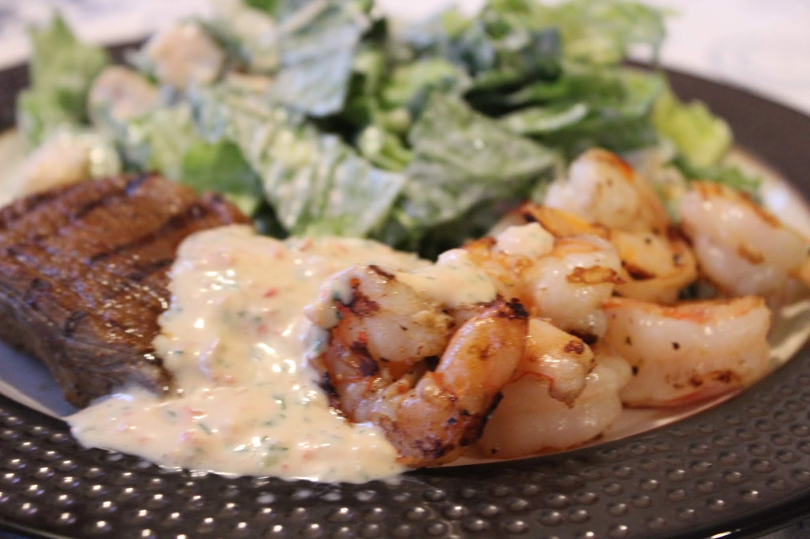 Front Range Fork And Cork: Cajun-Rubbed Triangle Steaks with Shrimp ...