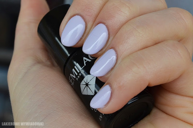 lakierowe wywiadówki: Semilac - 127 Violet Cream