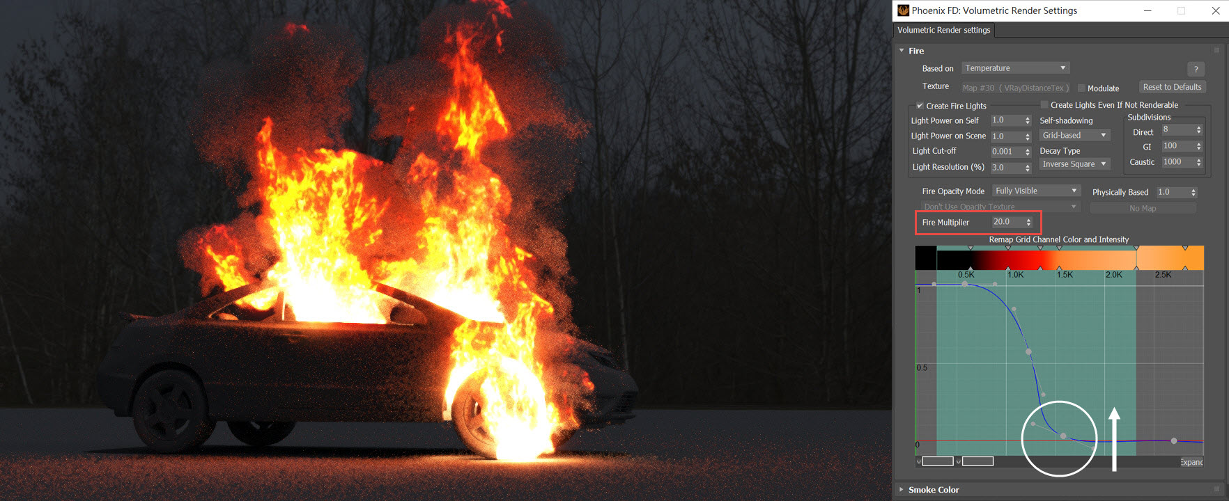 Large Scale Fire with Phoenix FD | Chaos Phoenix's Blog