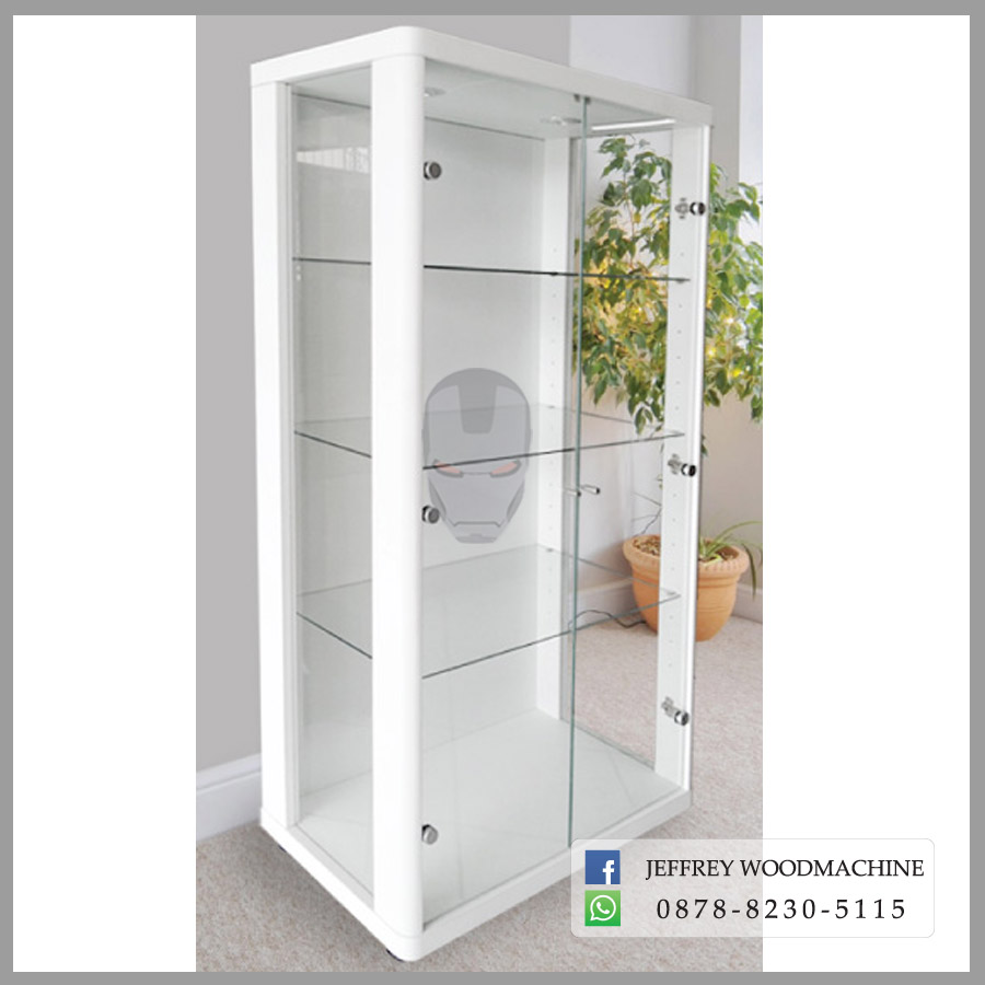 lemari botol: lemari rak pajang kaca untuk koleksi bir wine anggur ...