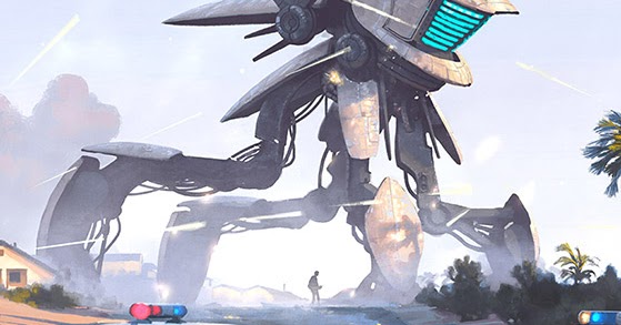 SIMON STÅLENHAG robot Wallpaper Engine