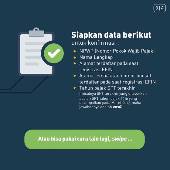 Mau Lapor SPT Pajak Via e-Filing Tapi Lupa EFIN? Jangan Panik Dulu, Lihat Cara dan Solusinya ...