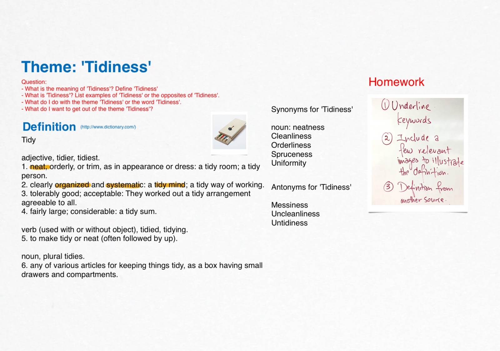 Design & Technology (Singapore): Pictorial Theme Definition to Design ...