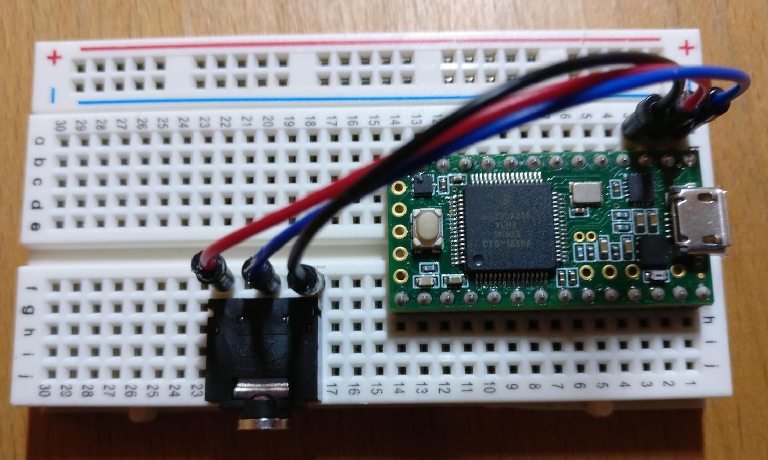 DL3LSM's Amateur Radio Topics: Using a Teensy as a CW keying interface