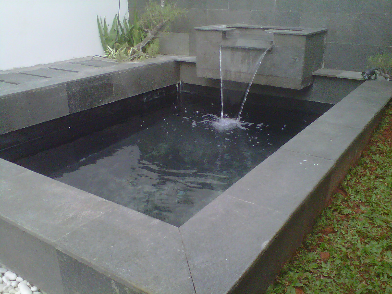 KOLAM MINIMALIS| KOLAM AIR MANCUR | LOVE GREEN