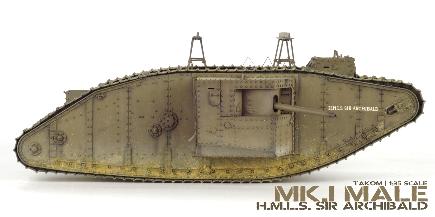 Orion Paintworks: Showcase: Mark I male tank