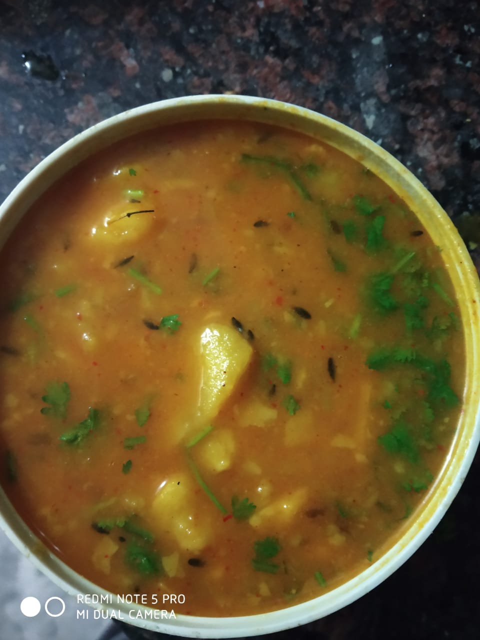 Aloo- tamatar Curry