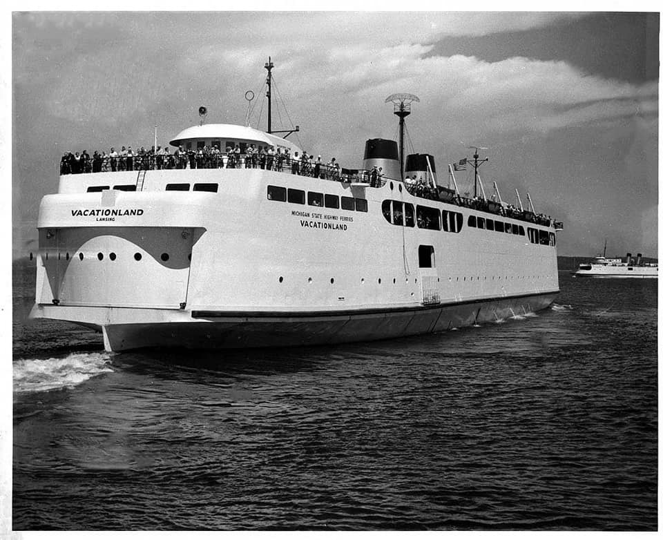 Towns and Nature: Elberta, MI: Ann Arbor Ferry Dock (The ships are ...
