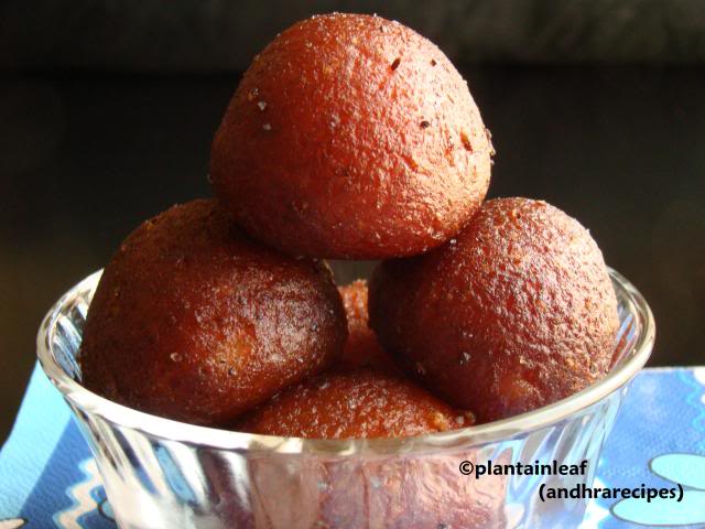 plantain leaf(Andhra Recipes): PANTUA(BENGALI DEEP FIRED CHEESE BALLS ...