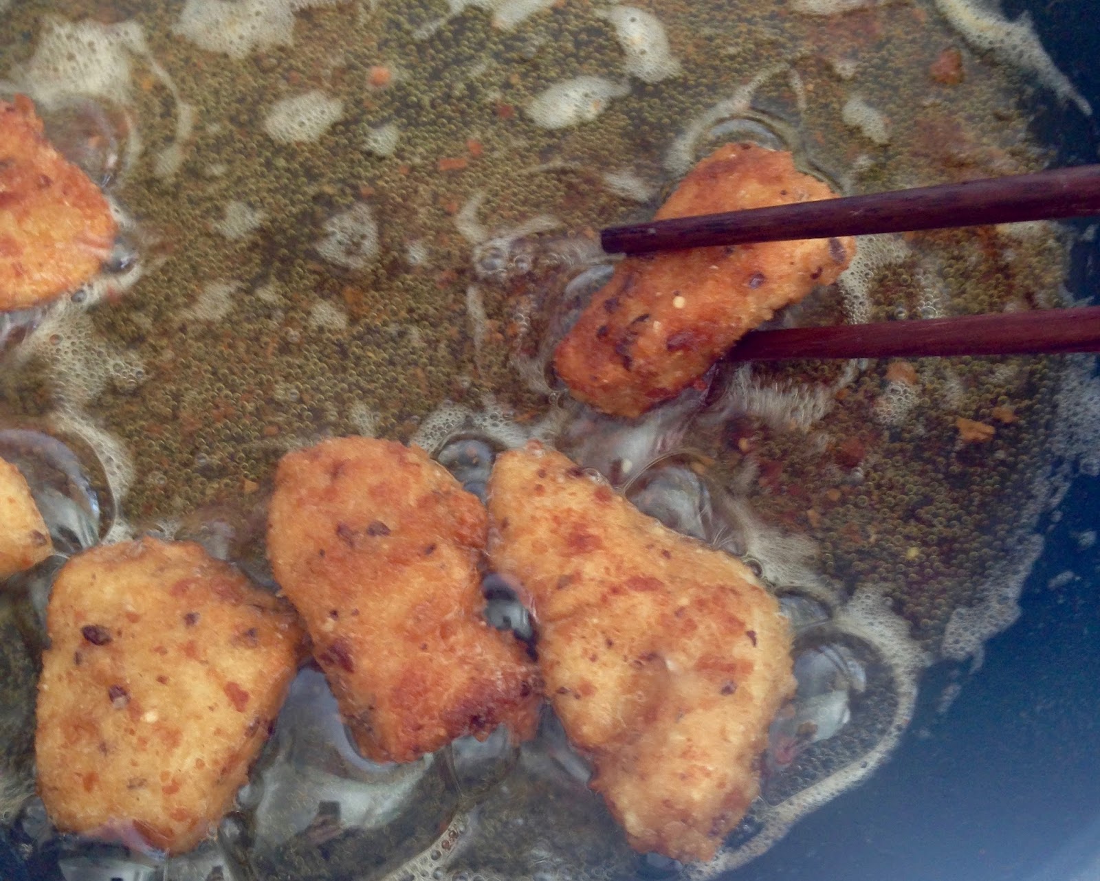 Panure maison et poulet pané | funambul(in)e: Panure maison et poulet pané