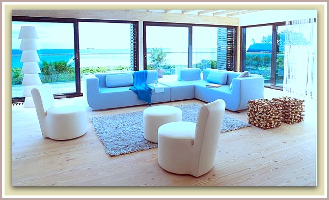 Diseño y Decoración de la Casa: Ideas Sobre Colores para el Living