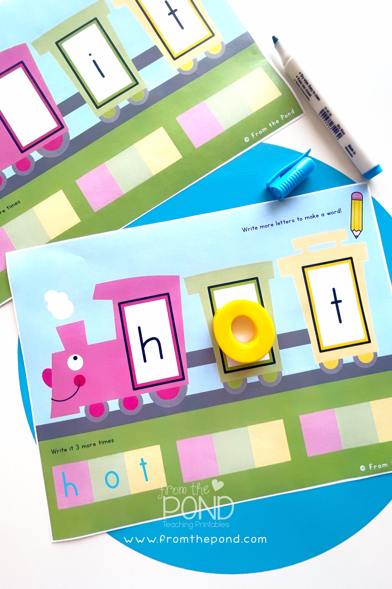 Writing cvc Words | From the Pond