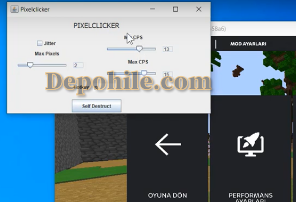 Minecraft Pixel Clicker Uzaktan Vuran Makro Hilesi 2021 Yeni