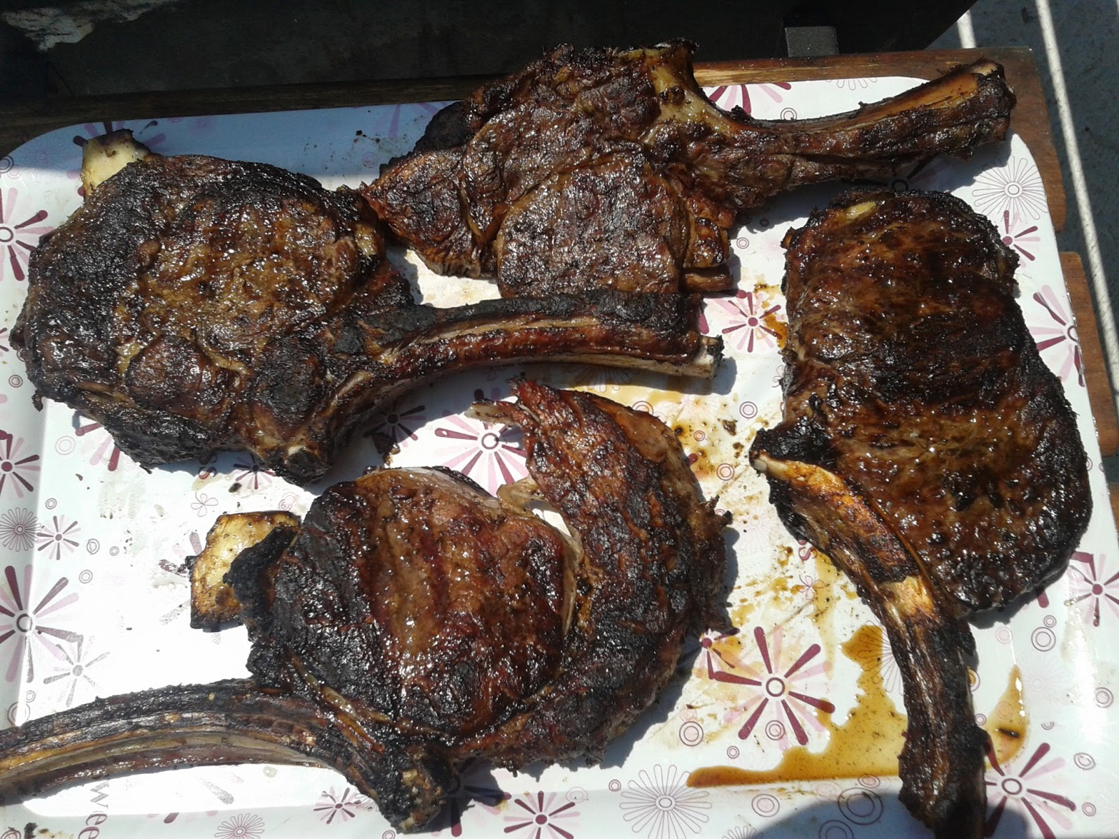 COWBOY STEAK ASADO A LA PARRILLA Y/O AL CARBON