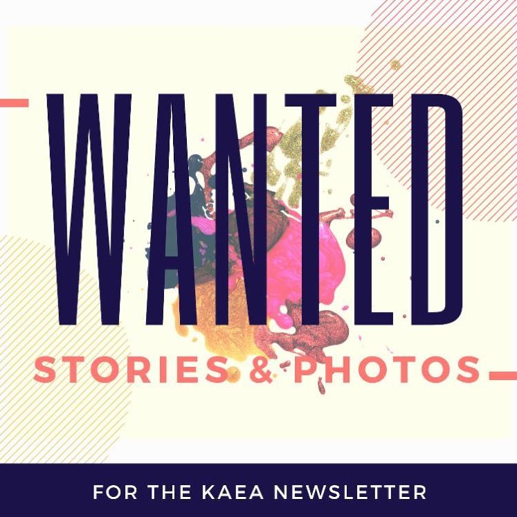 Kansas Art Education Association: Newsletter Articles Wanted!