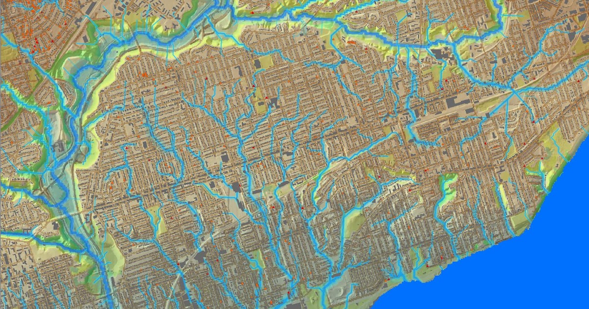 CityFloodMap.Com: Toronto and Mississauga Lost Rivers and Urban Flooding