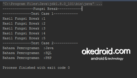 Belajar Mengenal Fungsi Break Dan Continue Di Aktivitas Java - Java ...