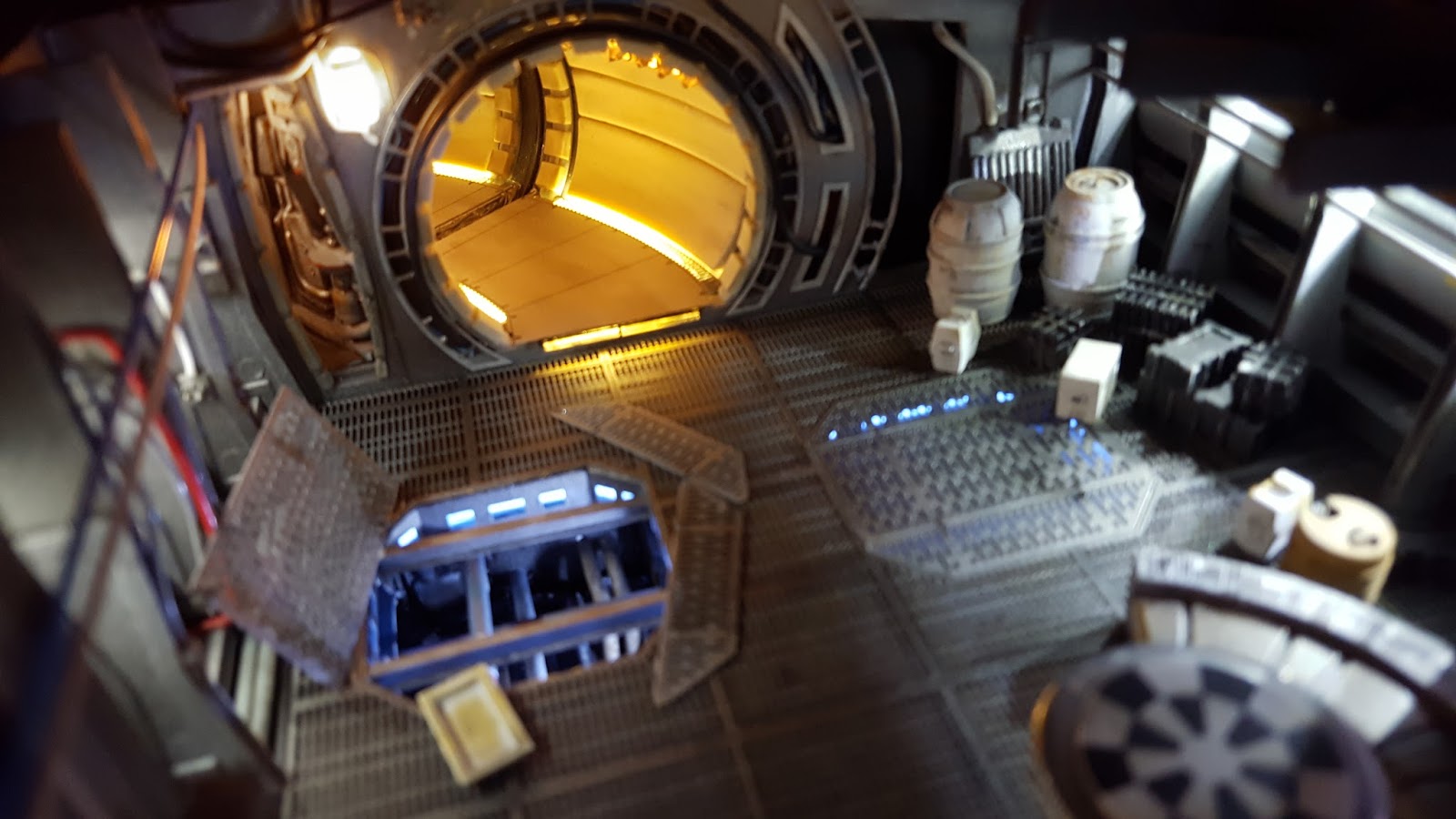 Millennium Falcon Model Build Diary