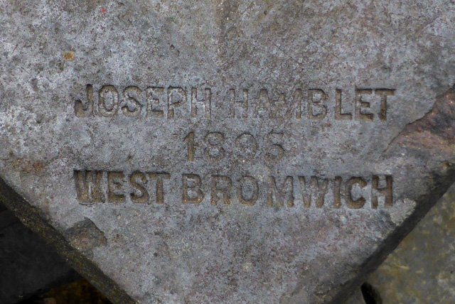 UK Named Bricks : Joseph Hamblet, Brickmaker, West Bromwich