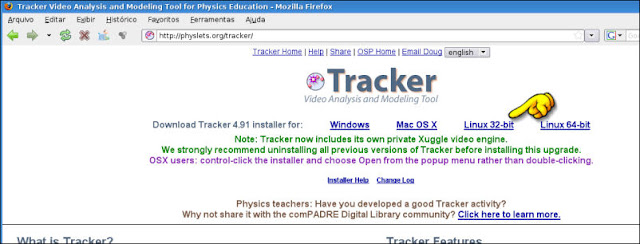 Software Tracker no Ensino da Física: Instalação do Tracker no Linux 3. ...