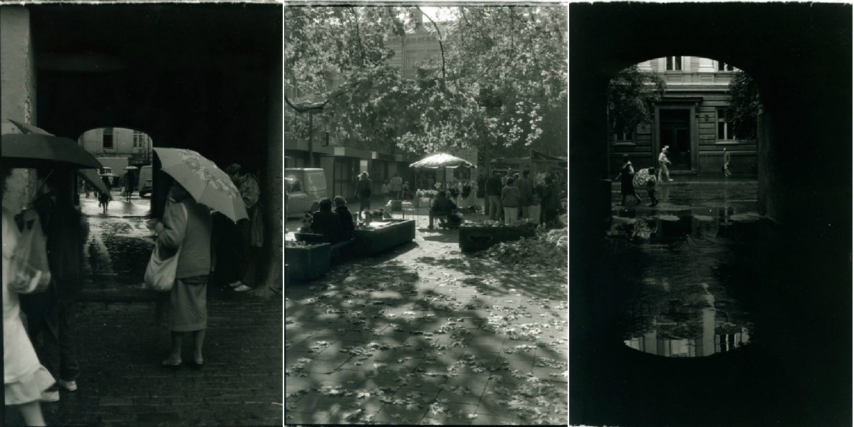 22 Black and White Pics Captured Street Scenes of Vilnius, Lithuania in ...