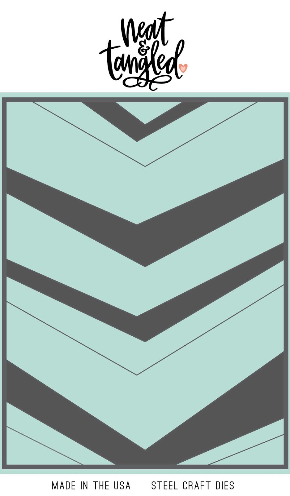 January 2019 Release Day 3: Wonky Chevron Cover Plate Die - Neat and ...