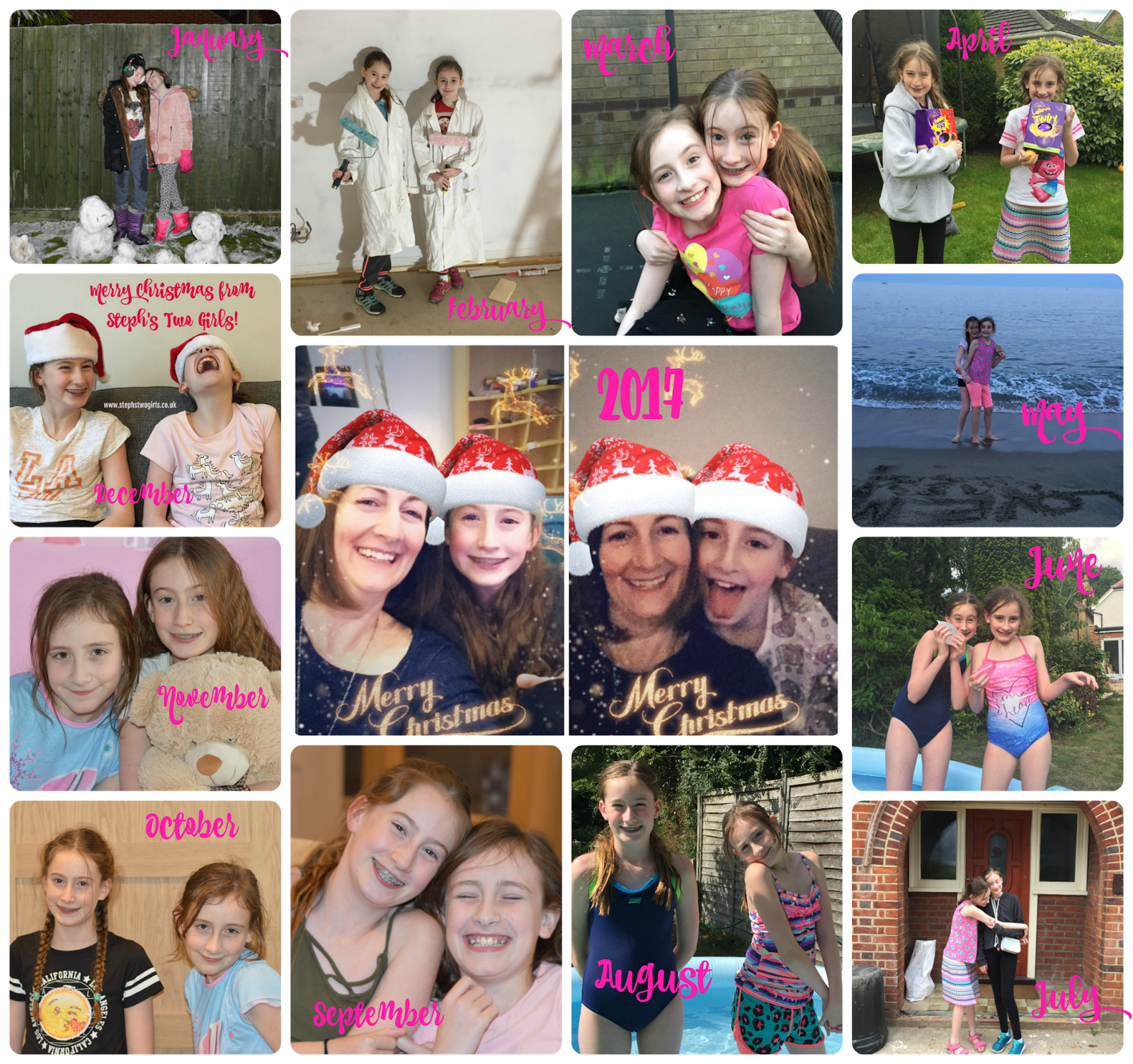 2017 Round Up And New Year Resolutions Stephs Two Girls
