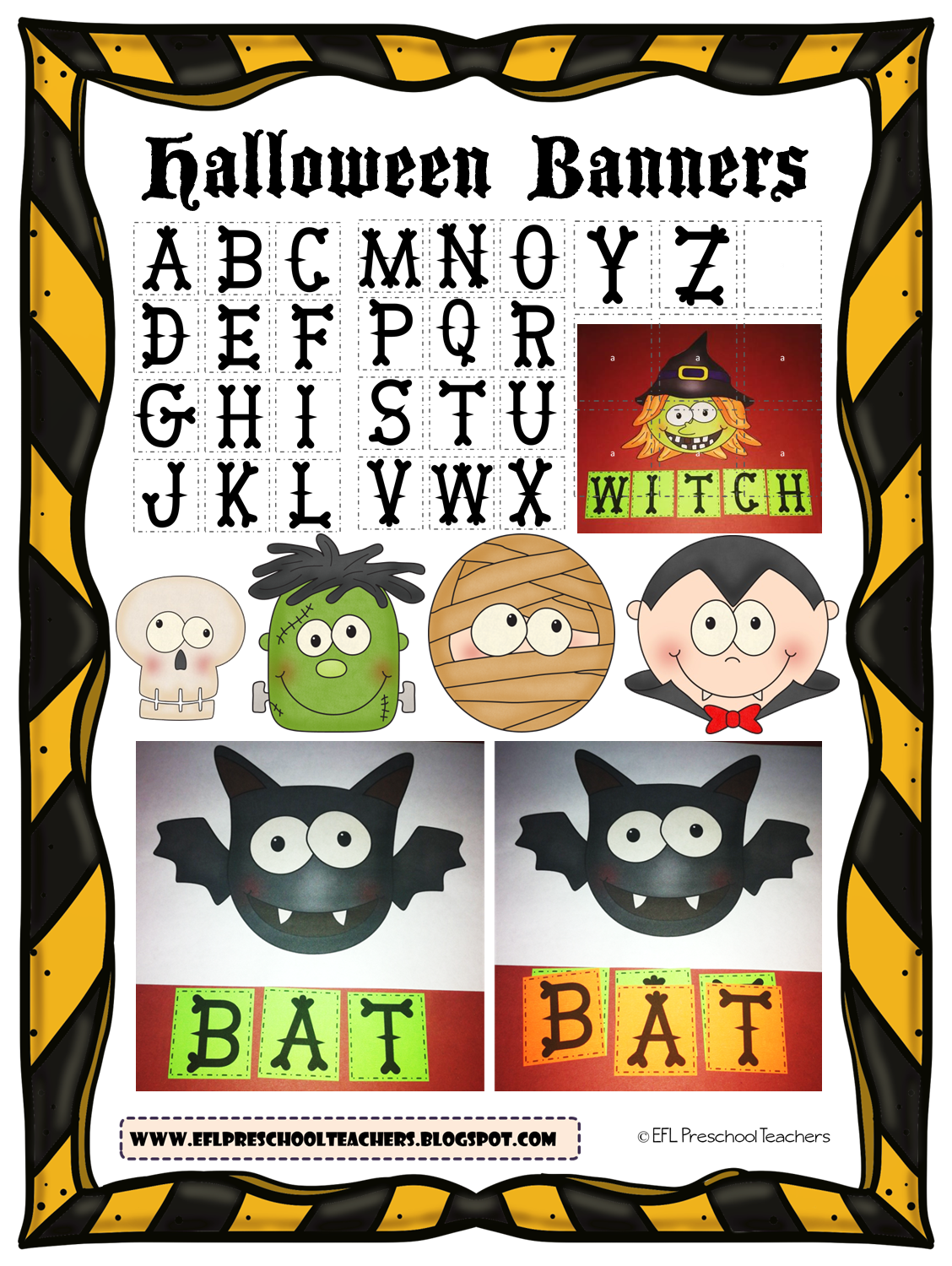 ESL/EFL Preschool Teachers: Halloween resources for English Language ...
