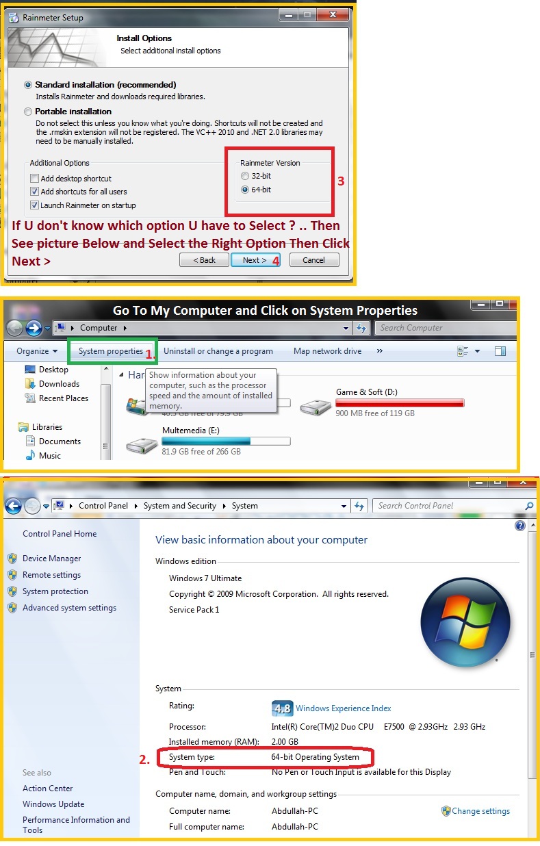 Rainmeter [ For Desktop Customizing ] | trizone91
