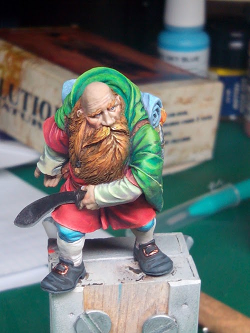 RINCON DE MINIATURAS: RANDOM ENCOUNTER. Figura terminada